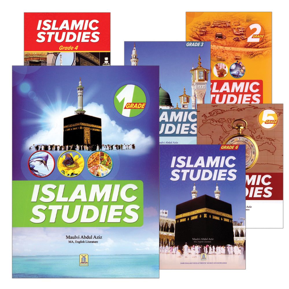 Islamic Studies 1-6 Levels (Set of 6 Books)