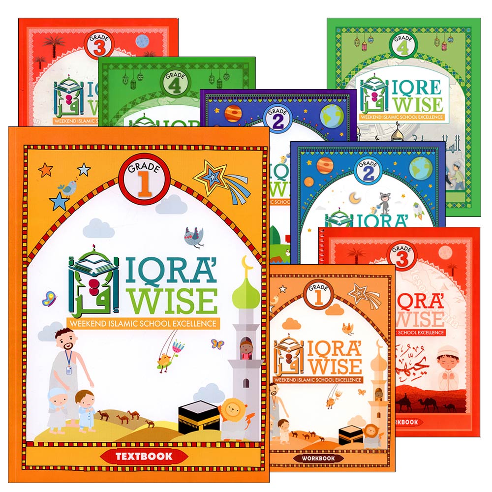 IQra' Wise (Weekend Islamic School Excellence) Textbook (set of 8 Books):Dr.Abidullah Ghazi & Dr ...