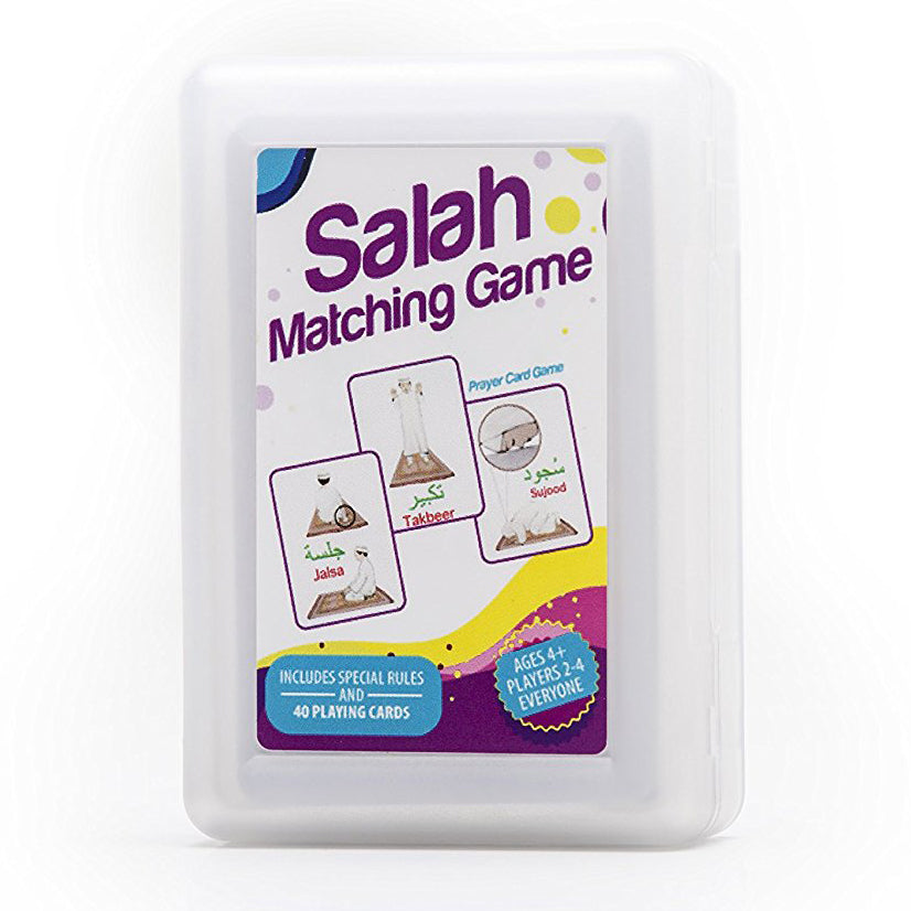 Salah Matching Game - Prayer Card Game: CB: Noorart